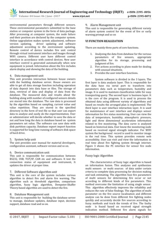 Internet of Things Technology for Fire Monitoring System | PDF