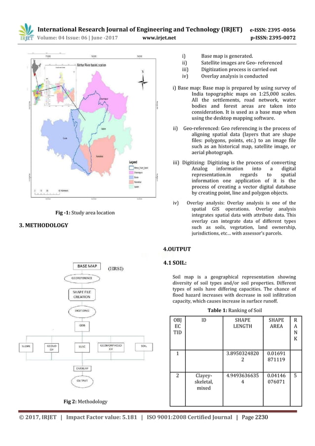 Mapping of Flood Analysis using GIS in Mettur River Basin | PDF