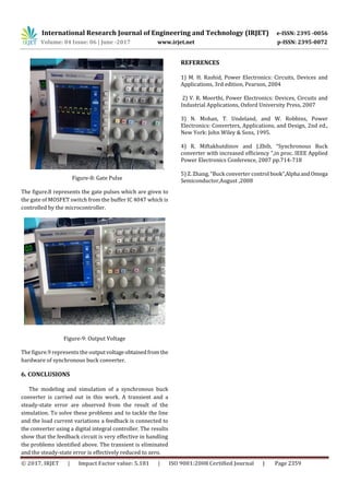 Closed Loop Simulation and Implementation of Digital Integral Control ...