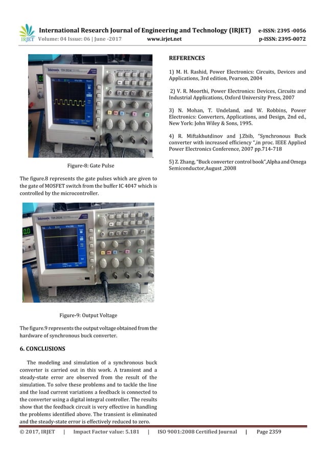 Closed Loop Simulation And Implementation Of Digital Integral Control