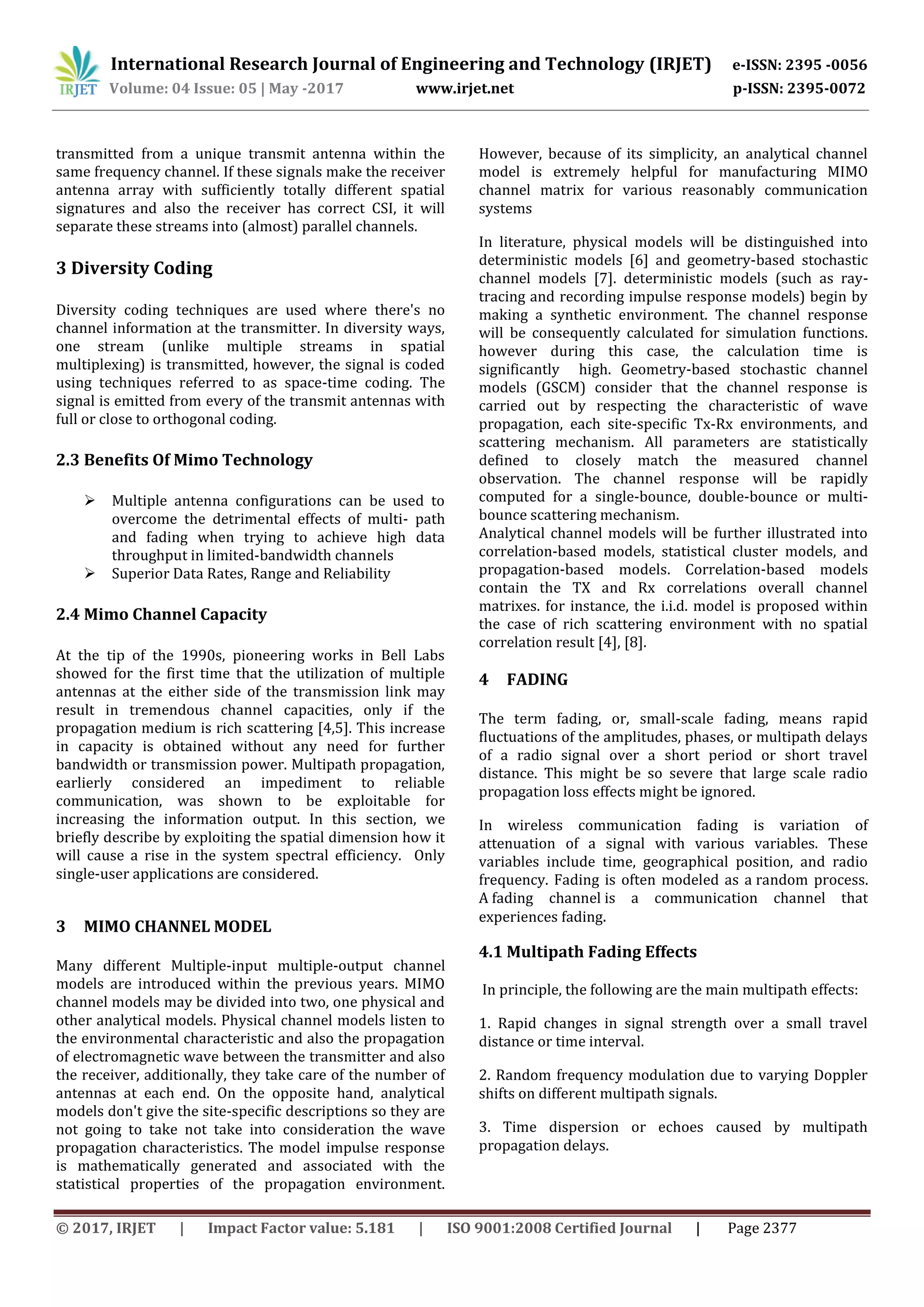 Linear Transmit Receive Strategies For Multi User Mimo Wireless Communication Pdf