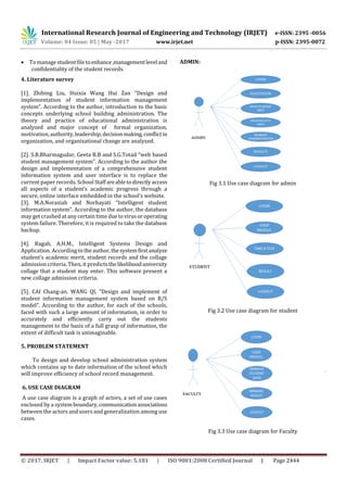 Web Based School Administration System | PDF