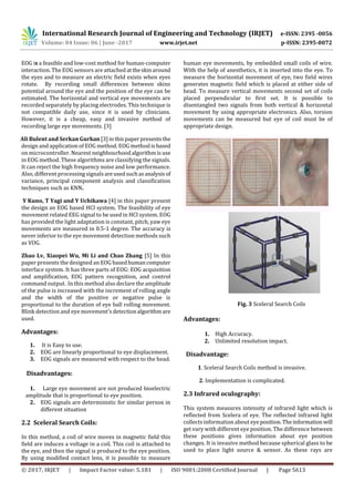 Survey Paper on Eye Gaze Tracking Methods and Techniques | PDF
