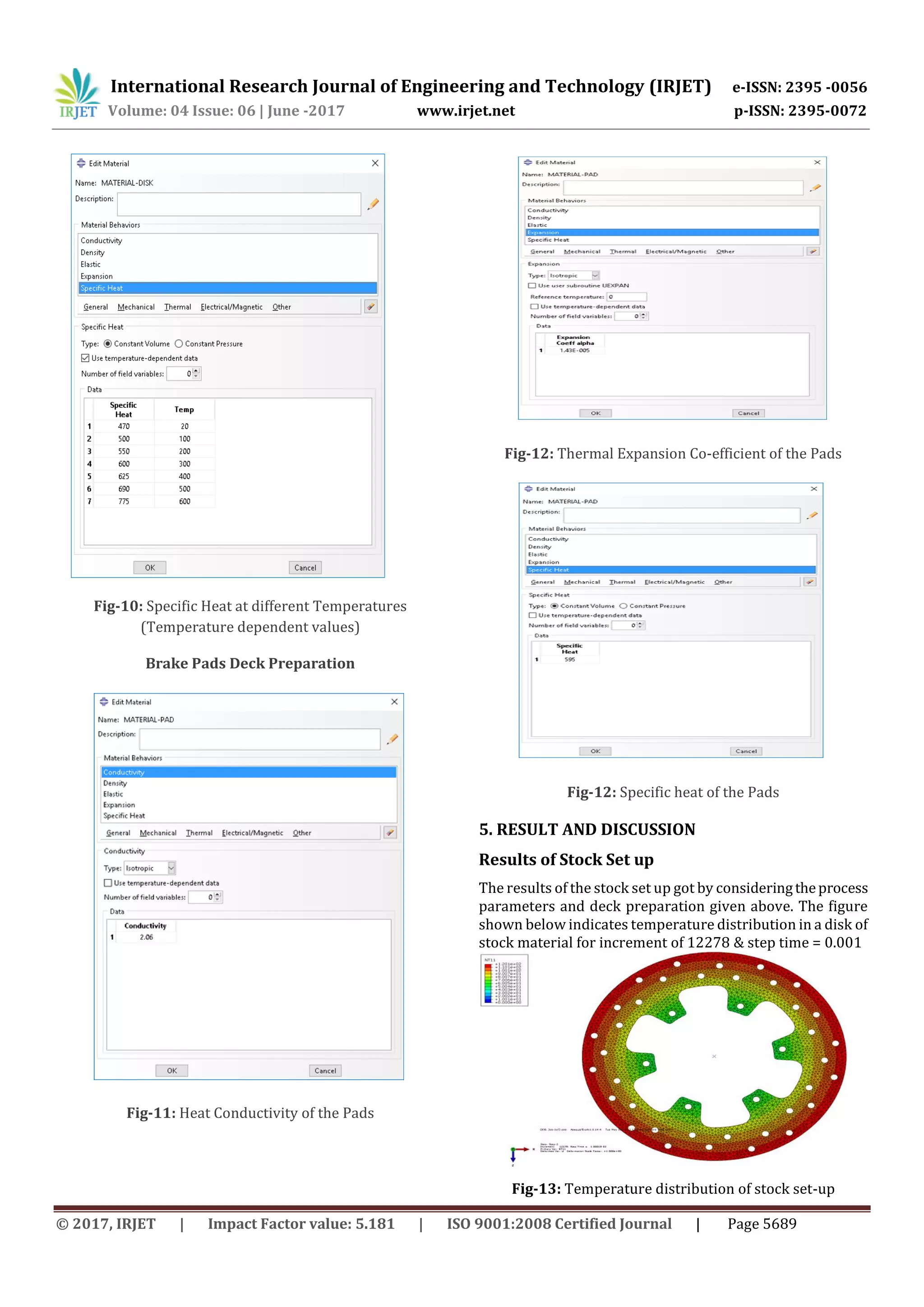 Study and Analysis of Energy Dissipation in Disc Brakes | PDF