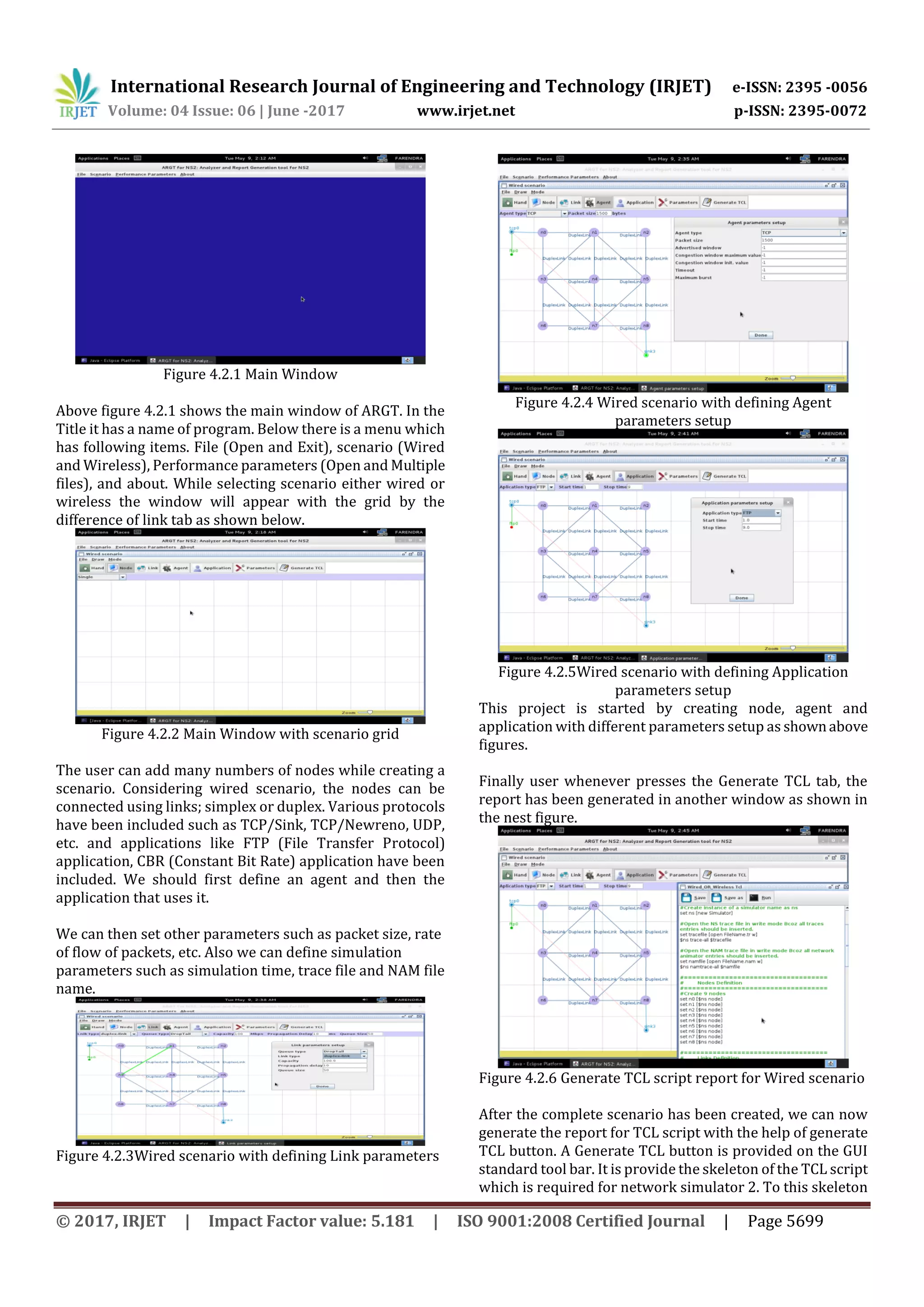 Network Analyzer and Report Generation Tool for NS-2 using TCL Script | PDF