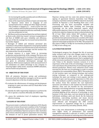 The Impact of Traning and Development on Technical Competence in Open ...