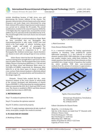 Design Modification for Weight Reduction and Structural Analysis of ...