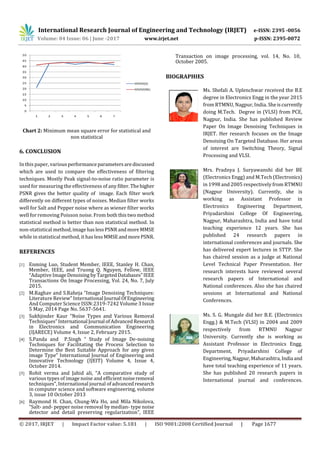 Image Denoising using Statistical and Non Statistical Method | PDF