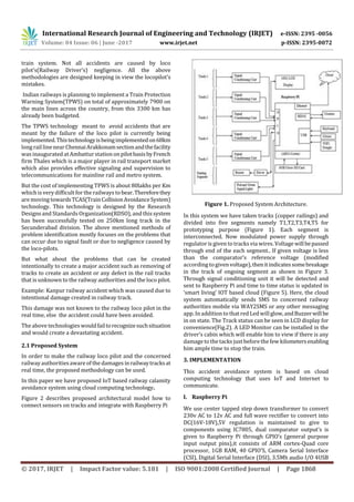 Combined IOT and Cloud Computing Solution for Railway Accident ...