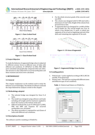 Response of Segmental Bridge when Subjected to Seismic Excitation | PDF