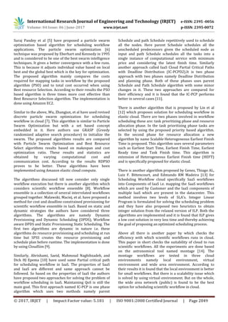 Time and Reliability Optimization Bat Algorithm for Scheduling Workflow in Cloud | PDF | Cloud ...