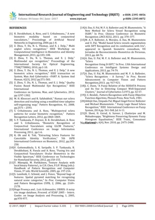 Human Identification Based on Sclera Veins Extraction | PDF