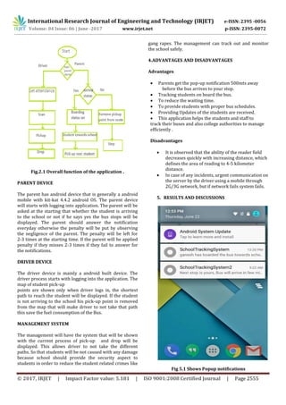 Students Tracking System for School Bus | PDF