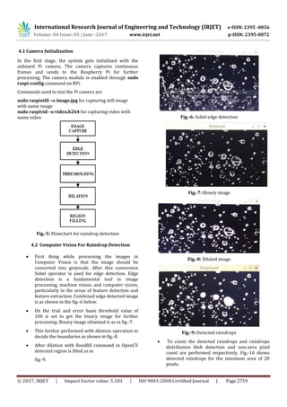 Development of Computer Vision based Windshield Wiper Control System ...