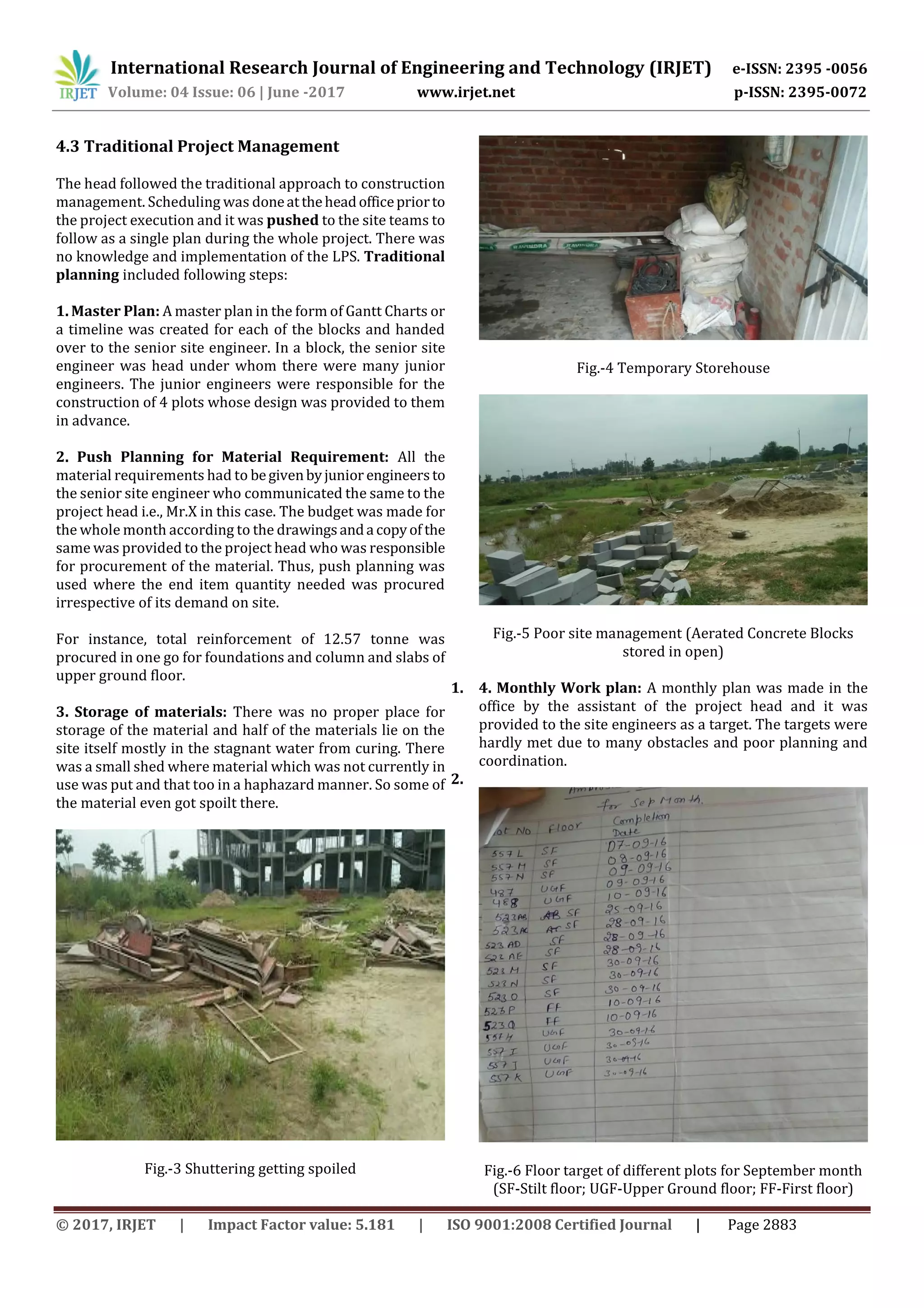 Implementation of Last Planner System and Challenges Encountered in an ...