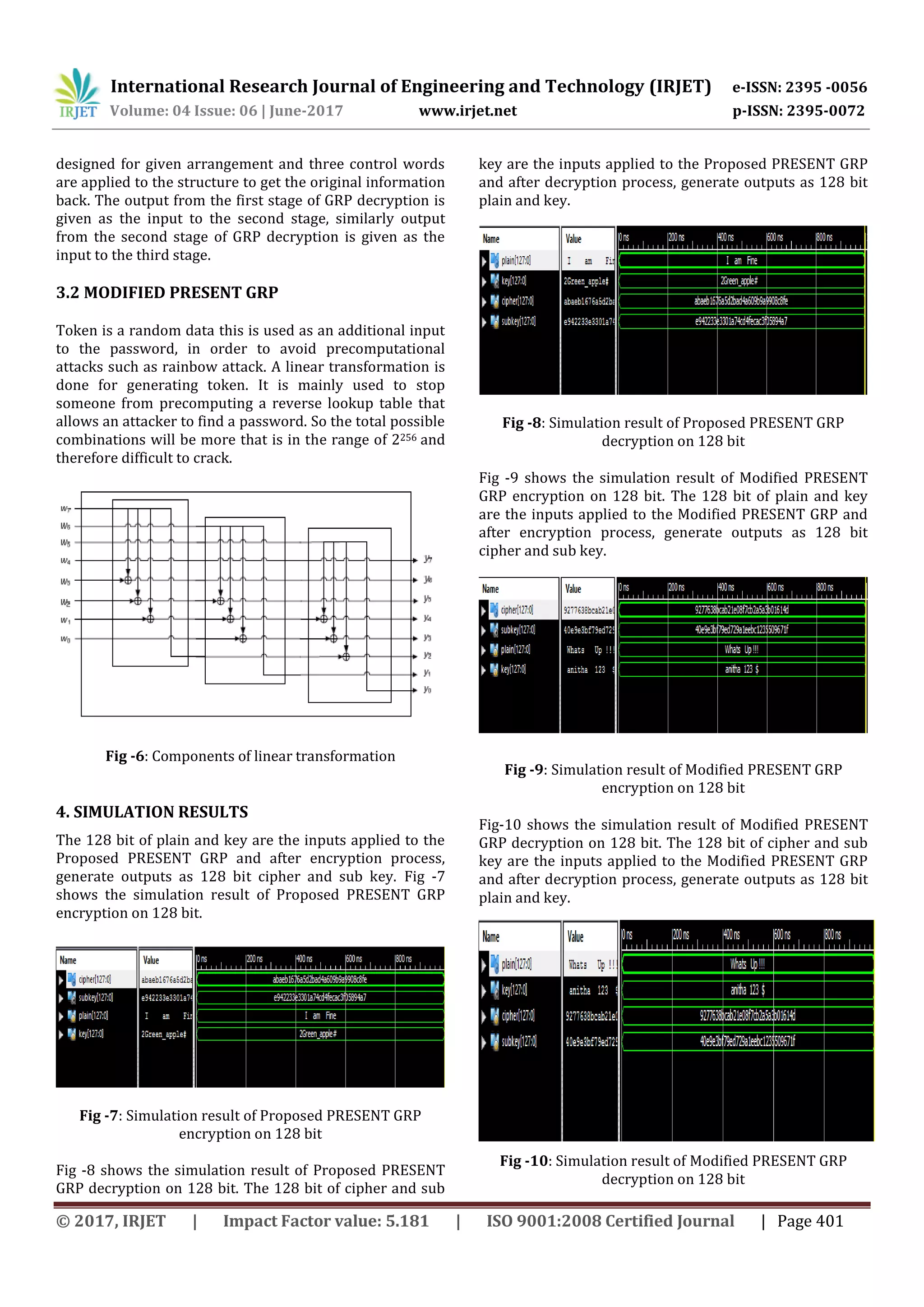 Design of A New Lightweight Encryption for Embedded Security | PDF