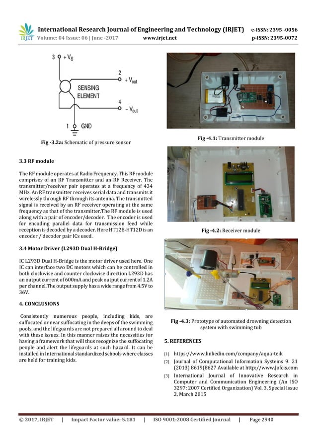 Automated Drowning Detection and Security in Swimming Pool | PDF