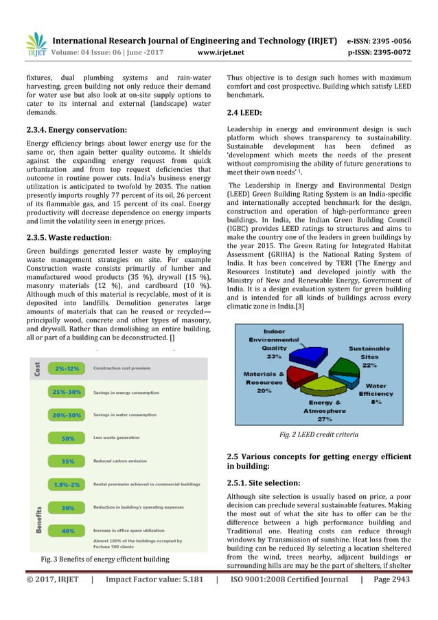Concept and Method for Energy Efficient Building: an Overview | PDF