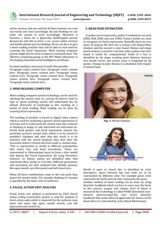 Mind Reading Computers | PDF | Brain and Nervous System Disorders ...