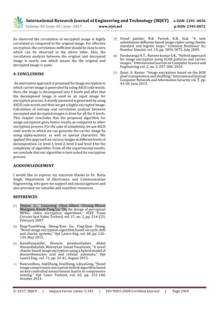 Encryption of Decomposed Image by using ASCII Code based Carrier Signal | PDF