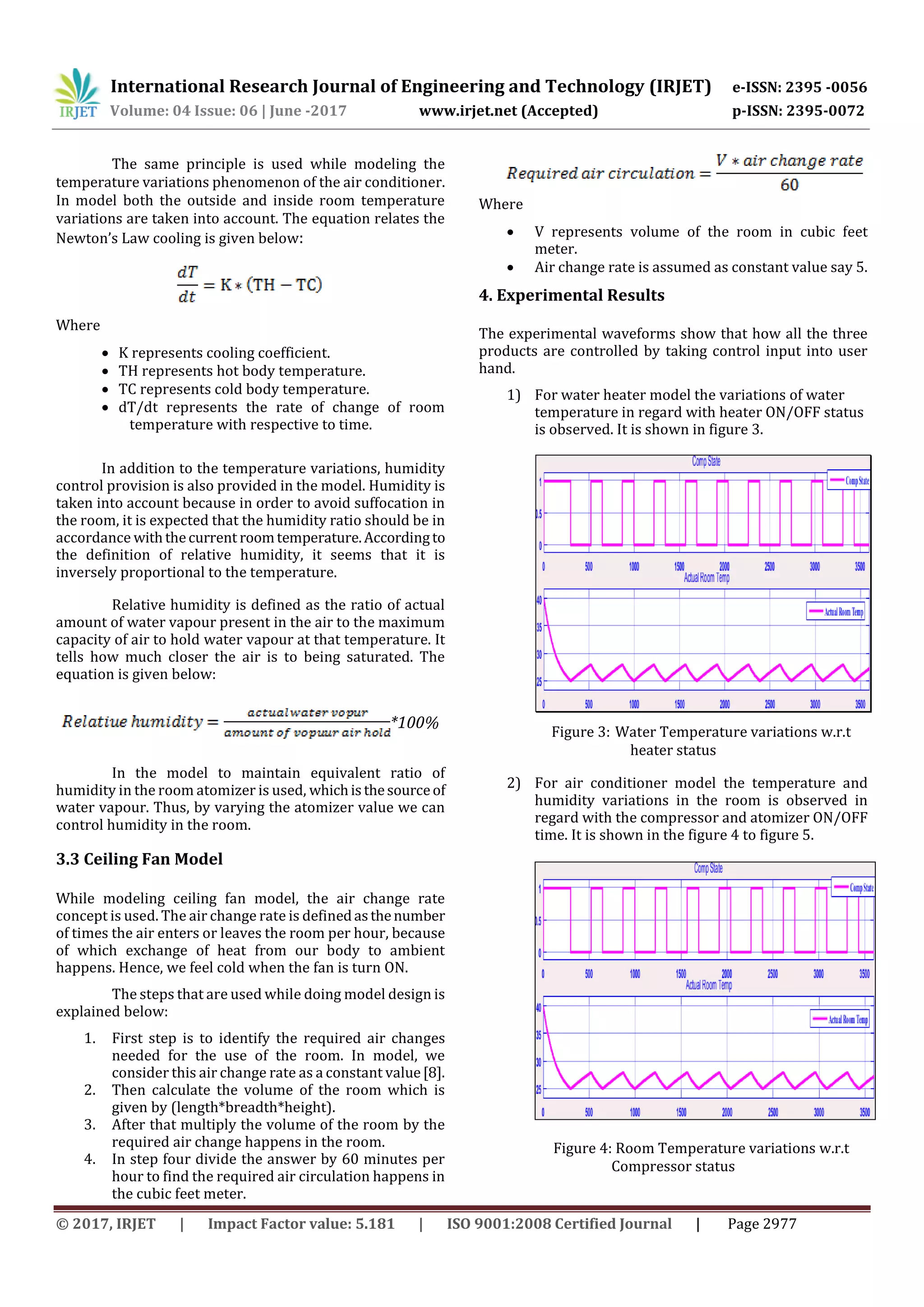 Model Based Embedded Control System Design for Smart Home | PDF