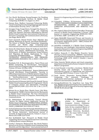 Survey on Mobile Cloud Computing [MCC], its Security & Future Research Challenges | PDF | Cloud ...