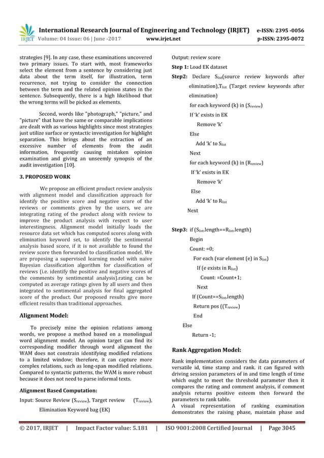 Empirical Model of Supervised Learning Approach for Opinion Mining | PDF