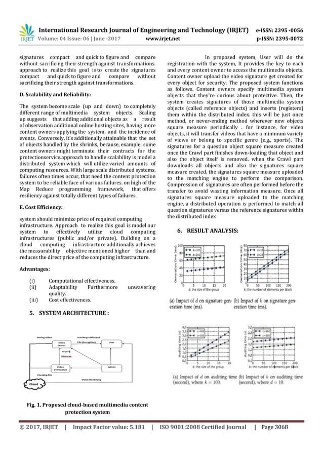An Stepped Forward Security System for Multimedia Content Material for Cloud Computing | PDF