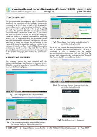 Smart Healthcare Monitoring and Tracking System | PDF