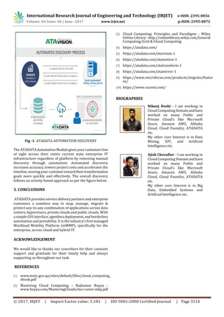 Atadata – A Novel Cloud Migration Approach | PDF