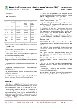 IRJET-A Comparative Study of RC Column and Composite Column with Flat ...