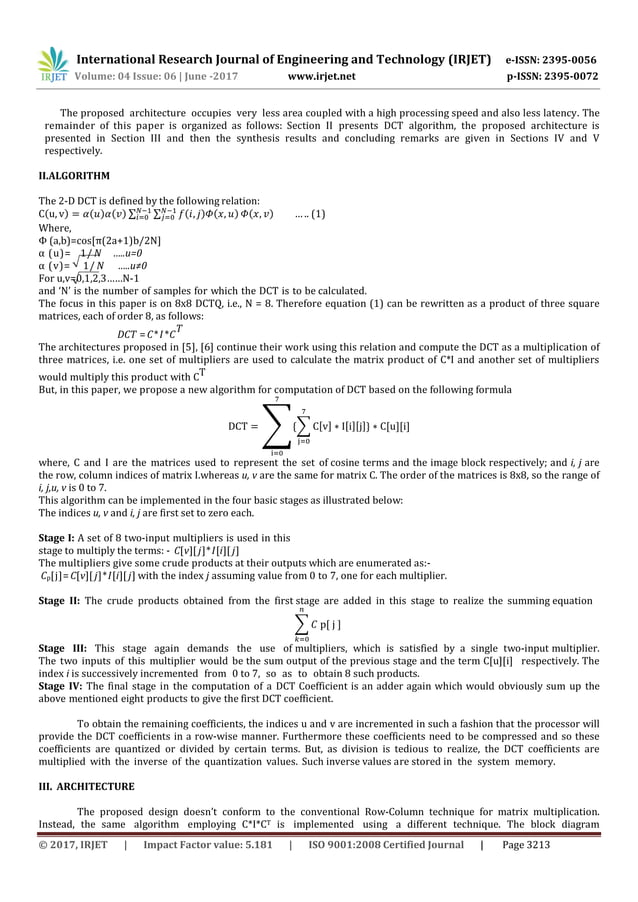 Iiirjet Implementation Of Image Compression Algorithm On Fpga Pdf