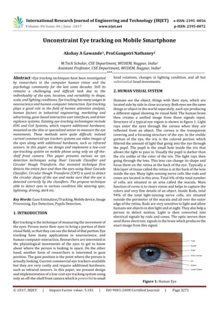 IRJET-Unconstraint Eye Tracking on Mobile Smartphone | PDF