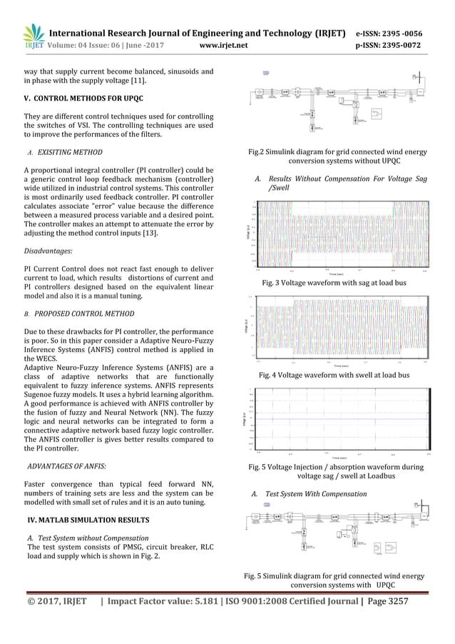 IRJET-Power Quality Improvement in Grid Connected Wind Energy ...