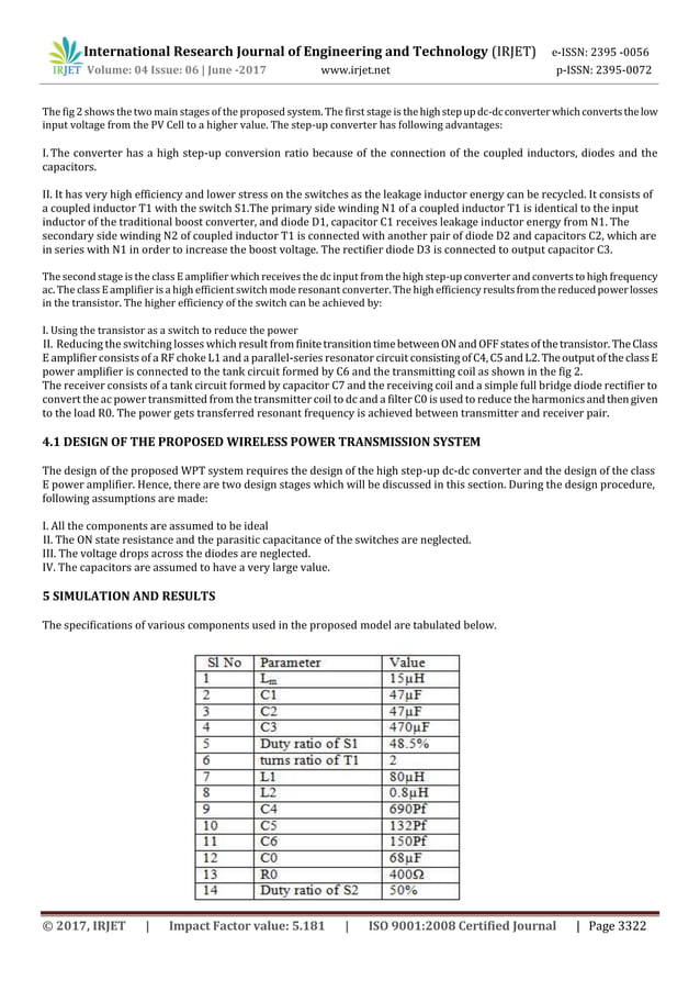 IRJET-Wireless Power Transmission from Solar Input | PDF