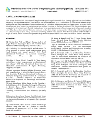 CBIR Processing Approach on Colored and Texture Images using KNN Classifier and Log-Gabor ...