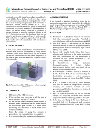 Designing the Shape of Graphite Anode for Microbial Fuel Cells to ...