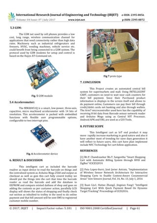 All-in-One Intelligent Shopping Trolley with Automatic Billing and Payment System | PDF