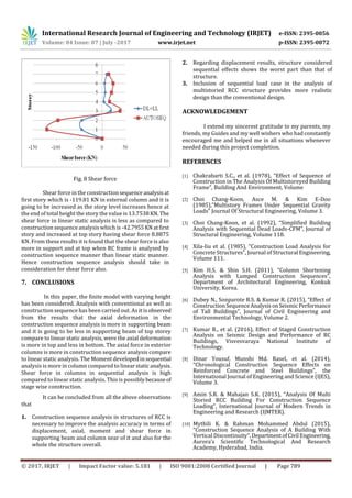 Construction Sequence Analysis of Multistoried RCC Building | PDF
