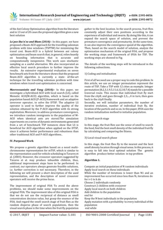 Particle Swarm Optimization to Solve Multiple Traveling Salesman Problem | PDF