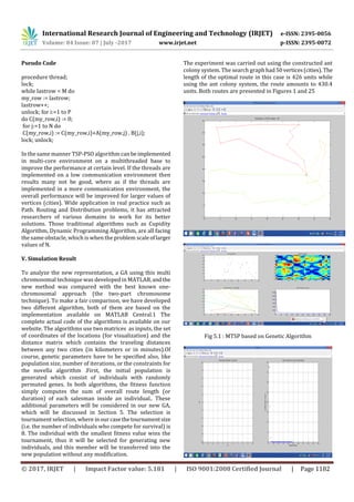 Particle Swarm Optimization to Solve Multiple Traveling Salesman Problem | PDF