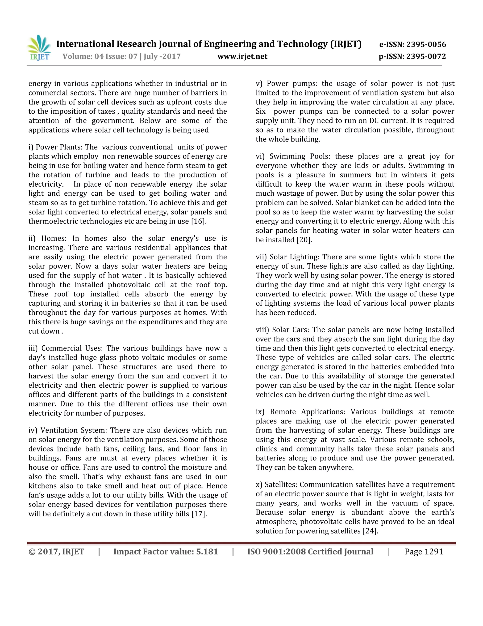 Recent Advances in Photovoltaic Technology based on Perovskite Solar ...