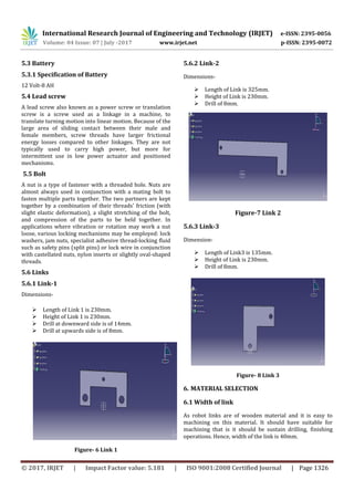 Design and Fabrication of Staircase Climbing Robot | PDF