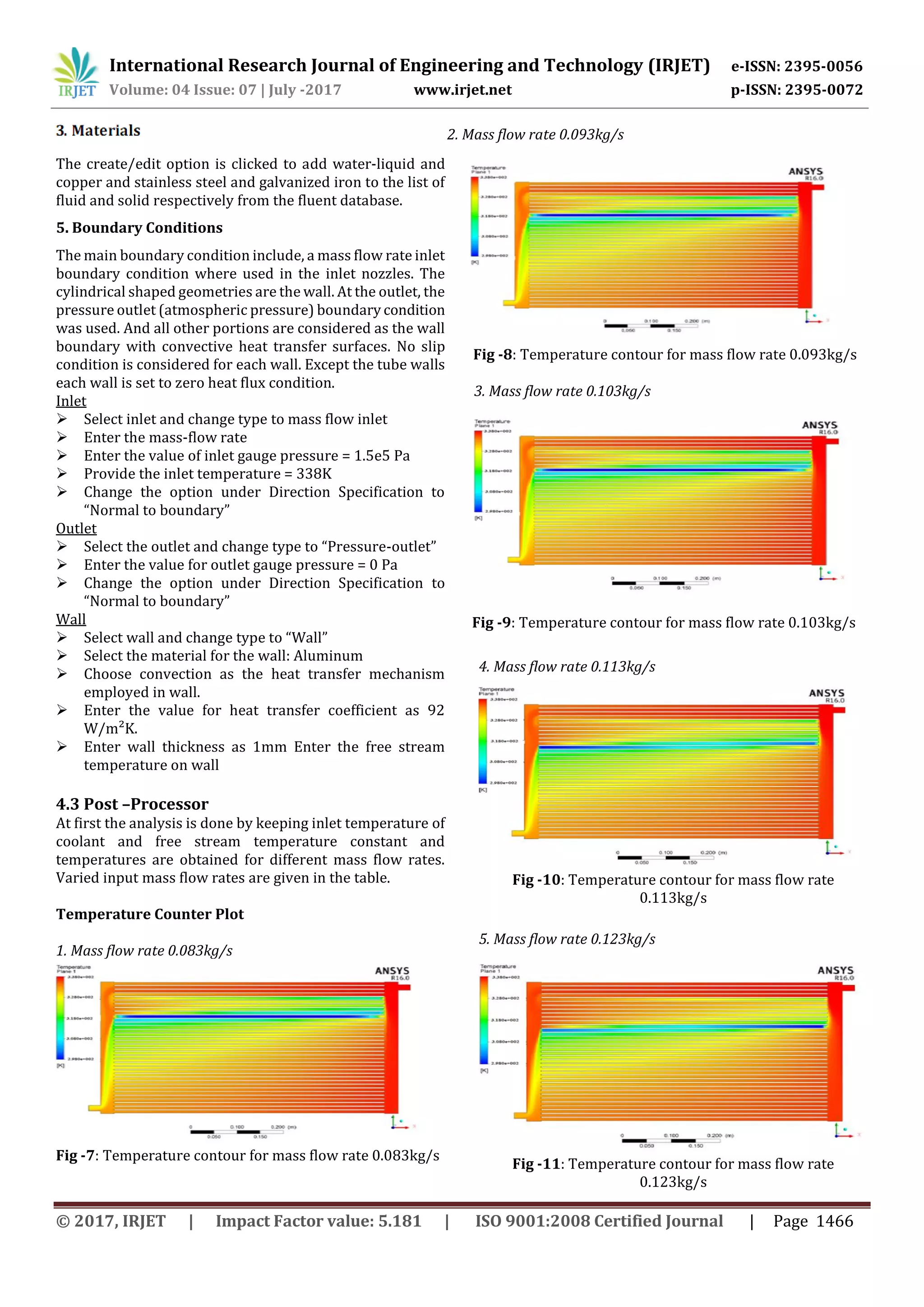 Design and Thermal Analysis of Hydraulic Oil Cooler by using Computational Fluid Dynamics (CFD ...