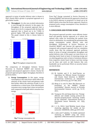 Optimum Relay Node Selection in Clustered MANET | PDF