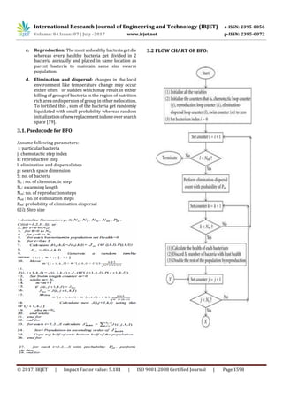 Energy Efficient Grid based Routing Algorithm using Closeness Centrality and BFO for WSN | PDF