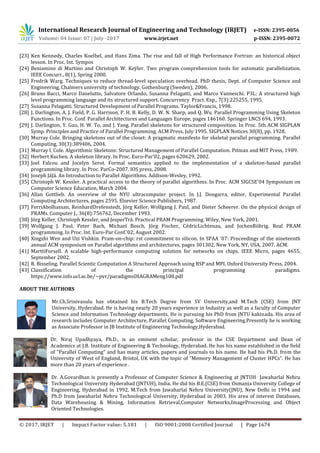 An Adjacent Analysis of the Parallel Programming Model Perspective: A Survey | PDF | Programming ...