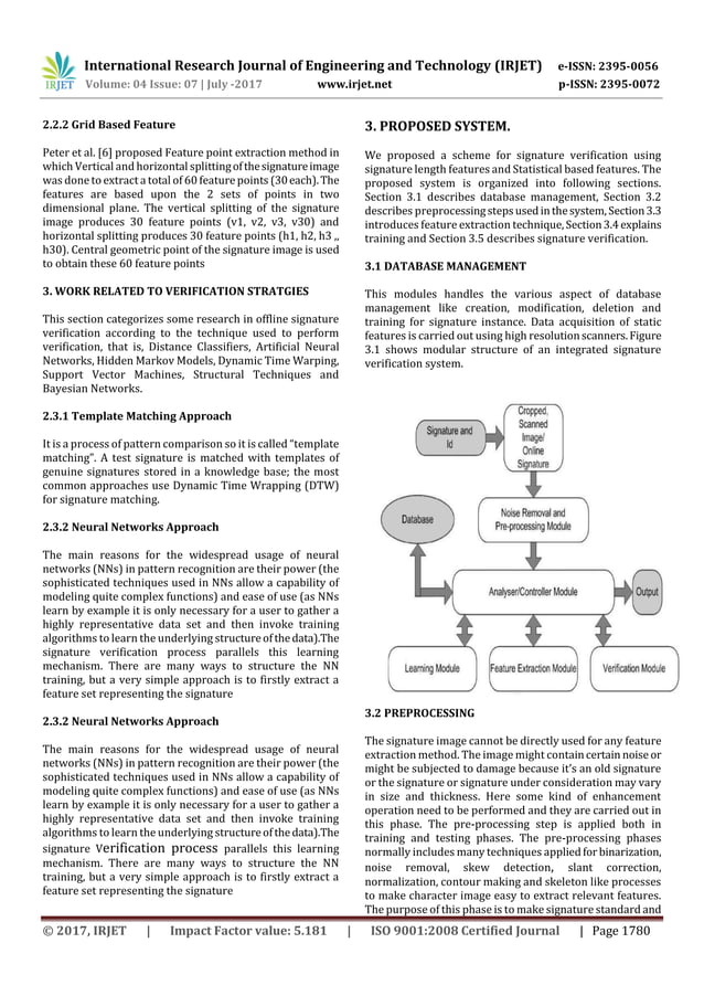 A Fusion Of Statistical Distance And Signature Length Based Approach For Offline Signature