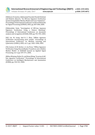 A Fusion of Statistical Distance and Signature Length Based Approach for Offline Signature ...