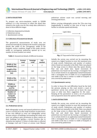 Study of Pedestrian Level of Service by Micro- Simulation using VISSIM | PDF | Business and Finance